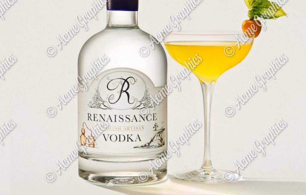 Designing Vodka Labels and Bottle for Client
