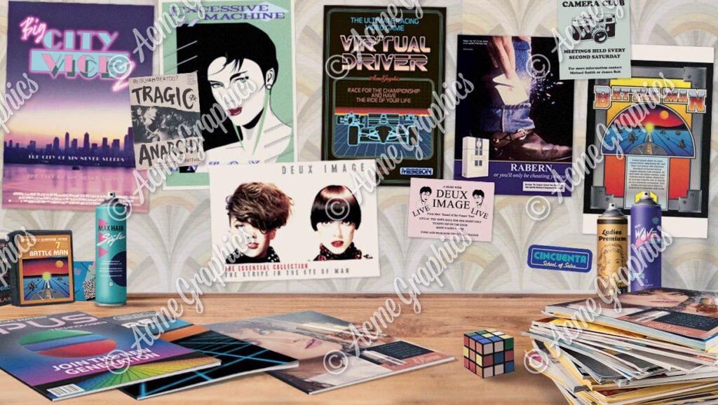 Graphic Prop Decades - Acme Graphics